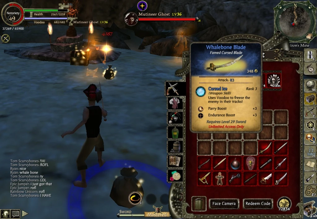 Ryan's Guide to Cursed Blades | Pirates Online Wiki | Fandom