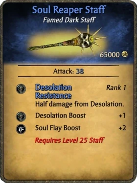 Soul Reaper Staff | Pirates Online Wiki | Fandom