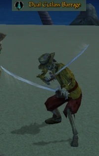 Dual Cutlass Barrage | Pirates Online Wiki | Fandom