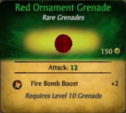 Red Ornament Grenade | Pirates Online Wiki | Fandom