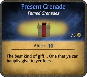 Present Grenade | Pirates Online Wiki | Fandom