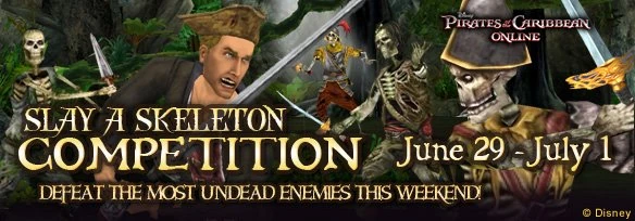 Slay A Skeleton Competition | Pirates Online Wiki | Fandom