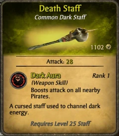 Death Staff | Pirates Online Wiki | Fandom