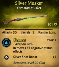 Silver Musket | Pirates Online Wiki | Fandom
