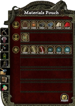 Materials Pouch | Pirates Online Wiki | Fandom