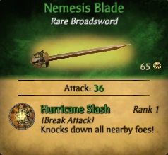 Nemesis Blade | Pirates Online Wiki | Fandom