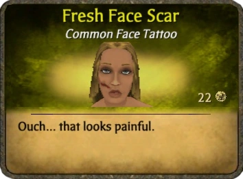 Fresh Face Scar | Pirates Online Wiki | Fandom