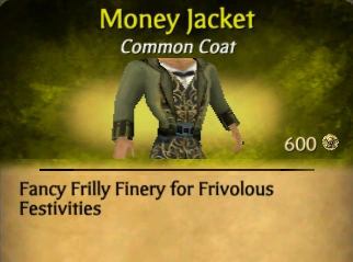 Money Jacket | Pirates Online Wiki | Fandom