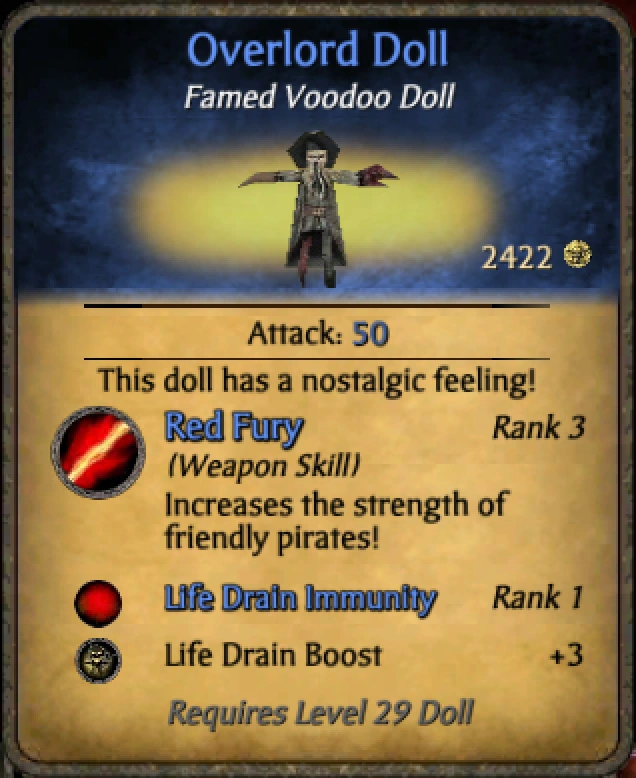Overlord Doll | Pirates Online Wiki | Fandom