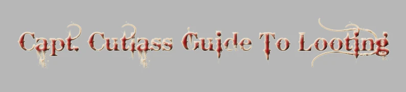Capt. Cutlass's Guide to Looting | Pirates Online Wiki | Fandom