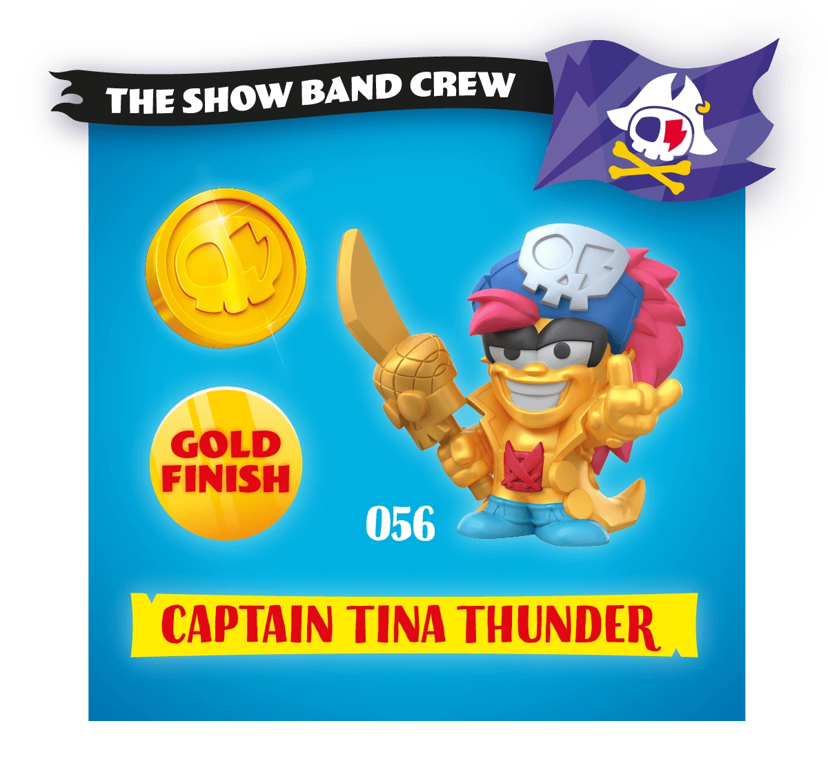 Captain Tina Thunder | Piratix: Adventure World Wiki | Fandom