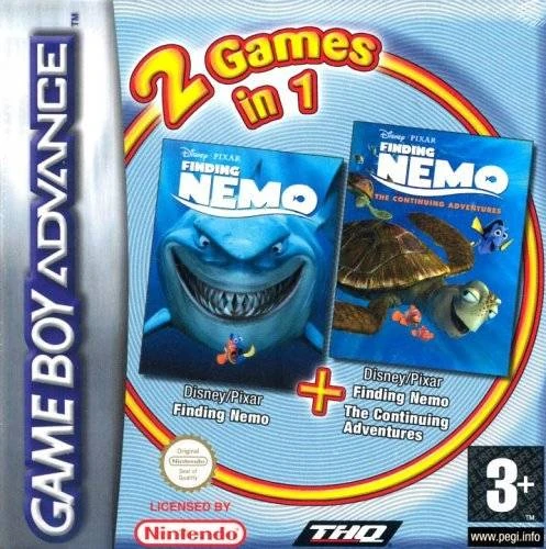 2 Games In 1 Double Pack: The Finding Nemo Collection | Pixar Animation ...