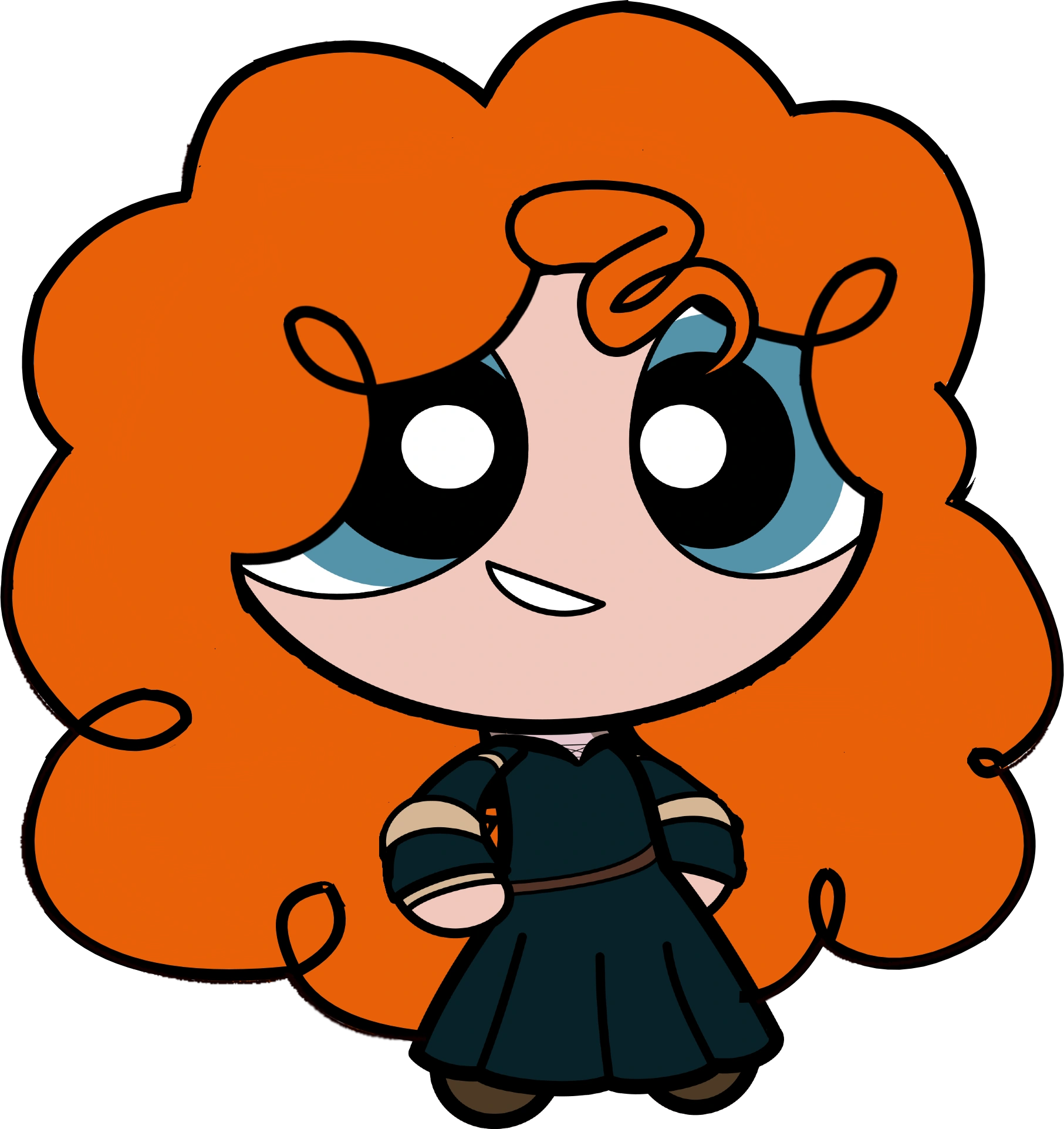 User blog:Elijaheld771396/Brave - Merida In PPG Style | Pixar Wiki | Fandom