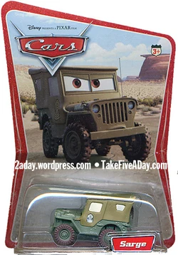 Cars Movie Sarge