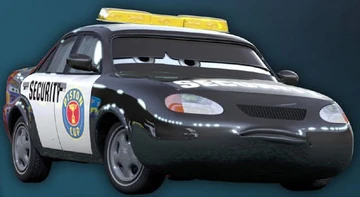 Cars Movie Characters Police Car