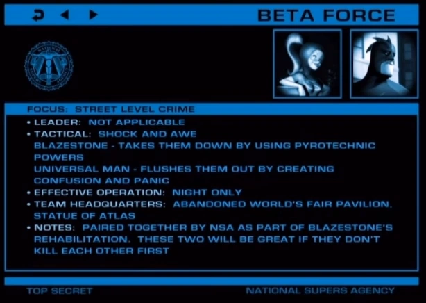 Beta Force | Pixar Wiki | Fandom