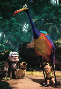 Up Movie Characters Russell Michael Darling Colouring Sheet