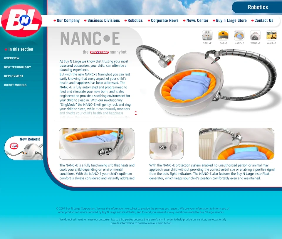 NANC-E | Pixar Wiki | Fandom