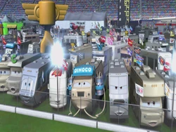 Disney Pixar Cars Barry Diesel