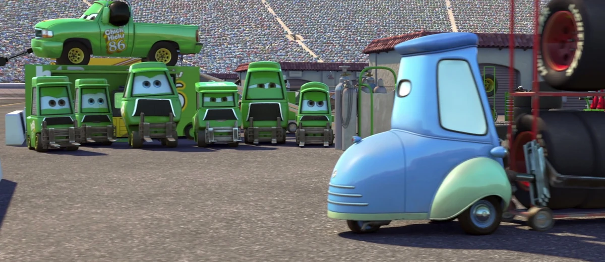 Chick Hicks' Pit Crew | Pixar Wiki | Fandom