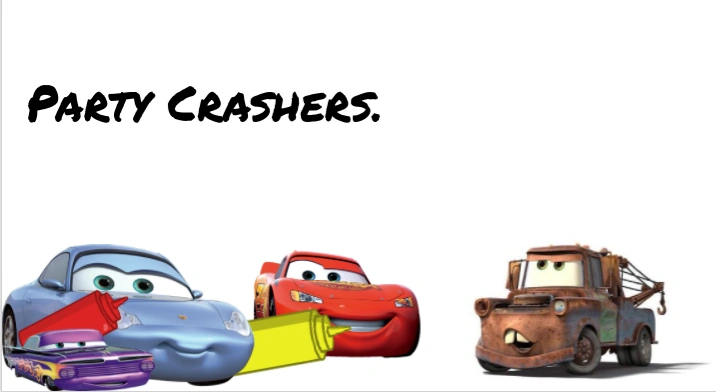 Party crashers | Pixar Cars Fanon Wiki | Fandom