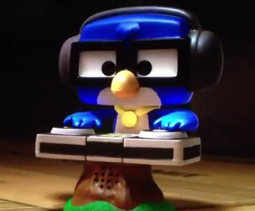 DJ Blu-Jay | Pixar Characters Wikia | Fandom