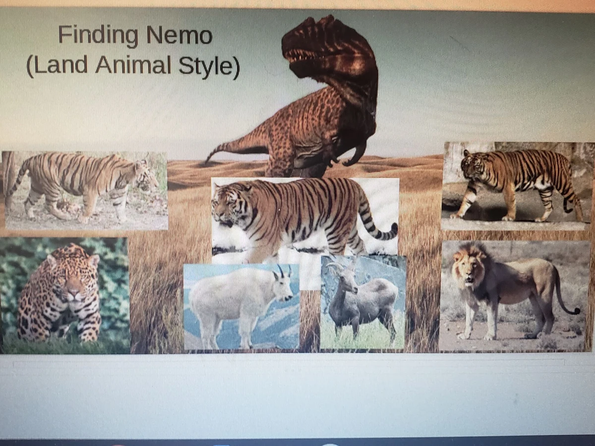 Finding Nemo (Land Animal Style) | Pixar Fanon Wiki | Fandom