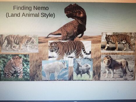 Finding Nemo (Land Animal Style) | Pixar Fanon Wiki | Fandom