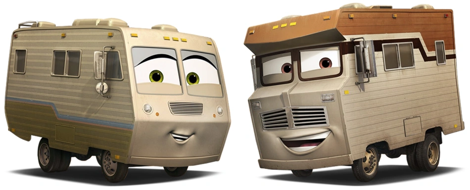 Harvey and Winnie | Disney/Pixar Cars Wiki | Fandom