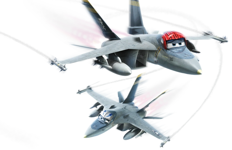 Bravo & Echo | Disney/Pixar Cars Wiki | Fandom