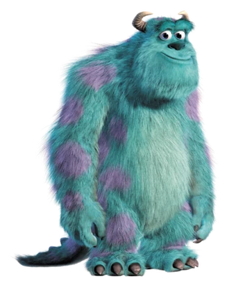 Sulley Monsters Inc Scaring