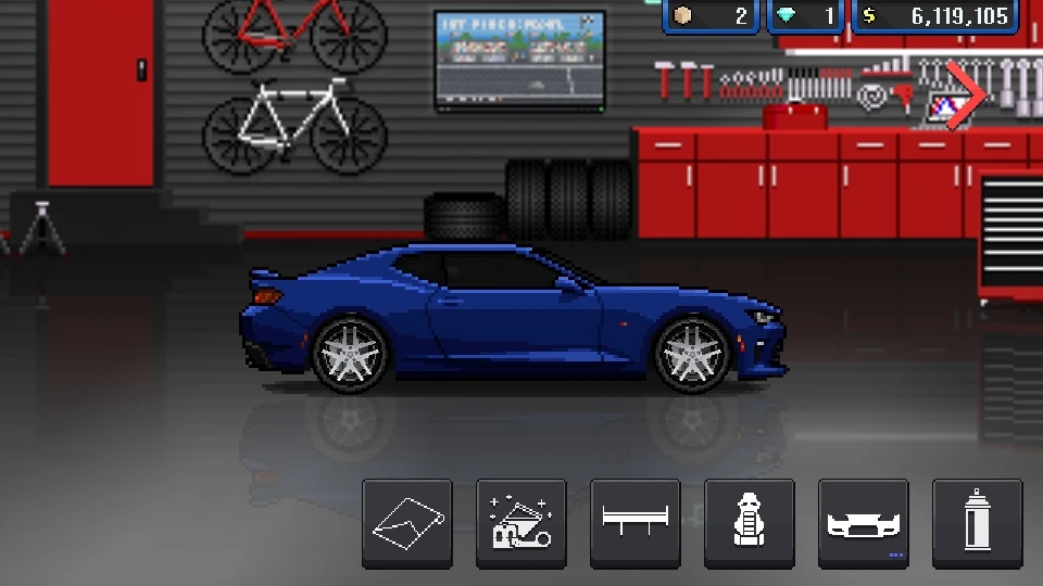 Chevrolet Camaro SS (2016) | Pixel Car Racer Wikia | Fandom
