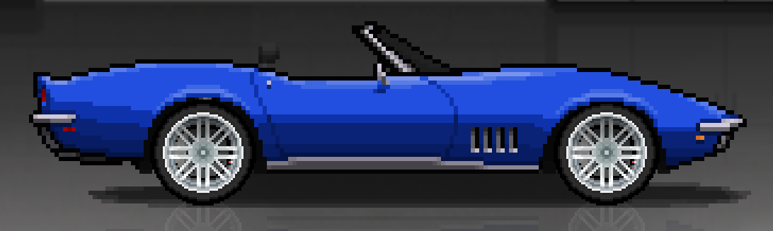 Chevrolet Corvette Stingray Coupe (1969) | Pixel Car Racer Wikia | Fandom