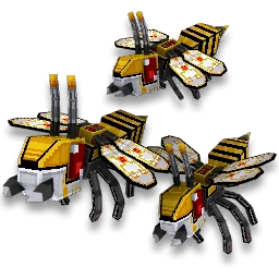 Cyber Bees Swarm | Pixel Gun Wiki | Fandom