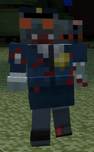 Police Double Headed Zombie | Pixel Gun Wiki | Fandom