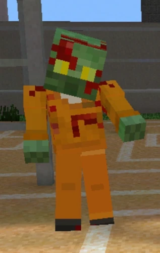 Prisoner Zombie | Pixel Gun Wiki | Fandom