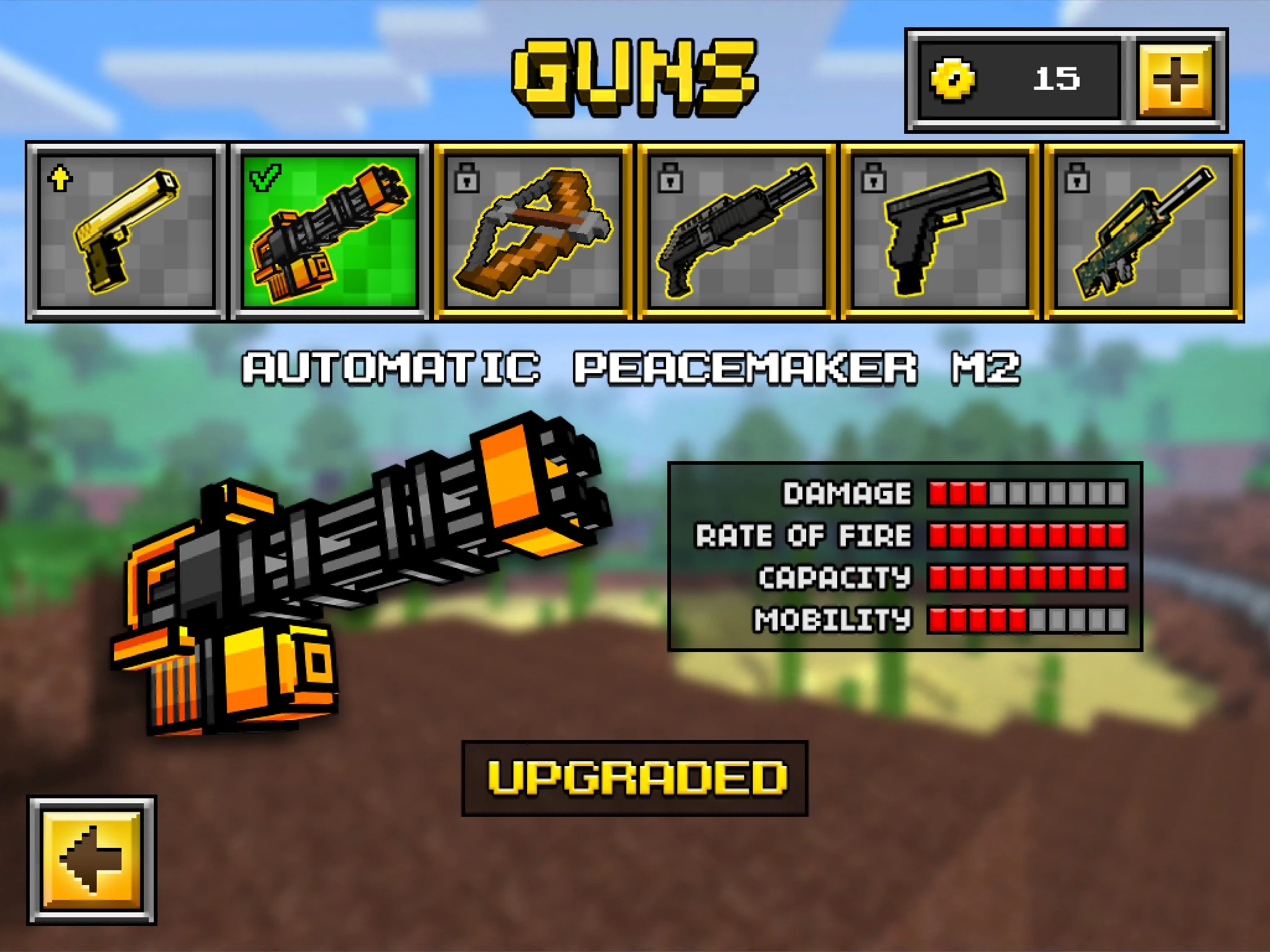 how to draw pixel gun guns