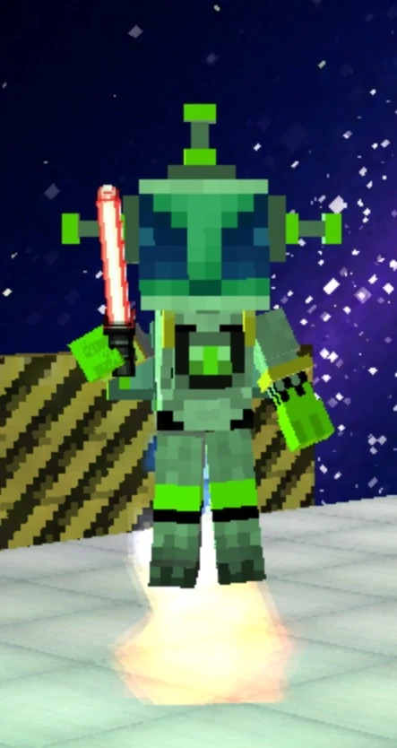 Green Space Alien | Pixel Gun Wiki | Fandom