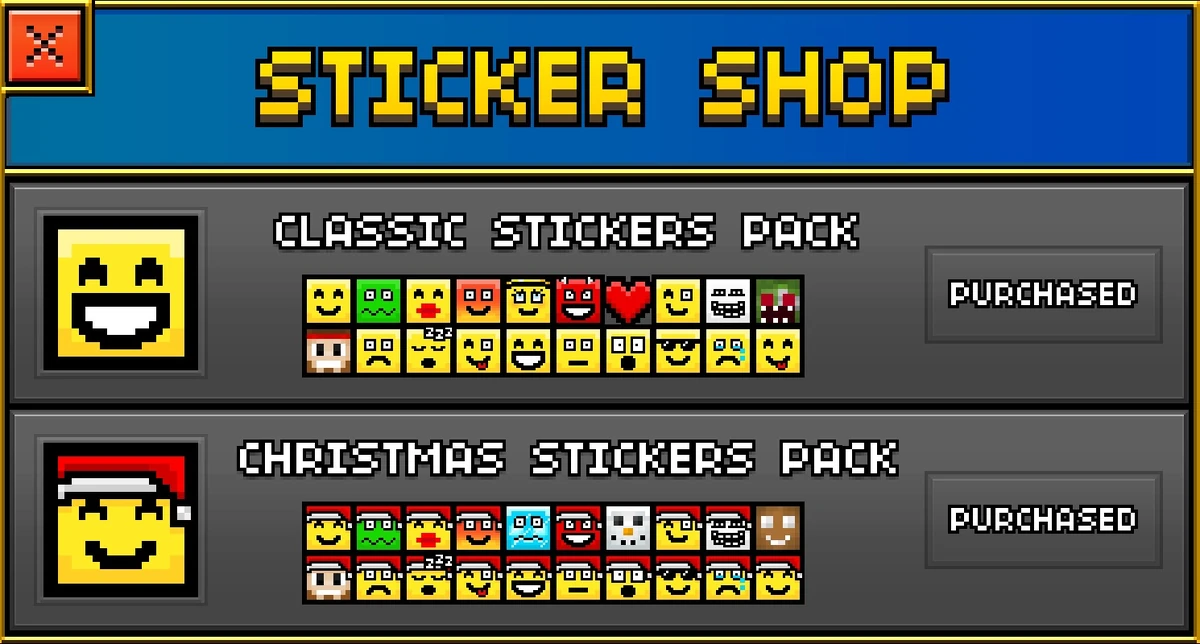 Chat Stickers | Pixel Gun Wiki | Fandom