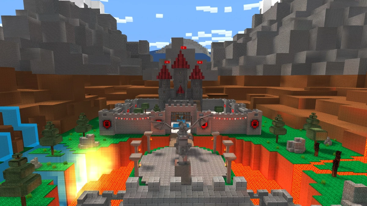 Two Castles (PGW) | Pixel Gun Wiki | Fandom