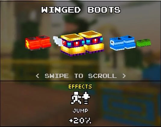 Winged Boots | Pixel Gun Wiki | Fandom