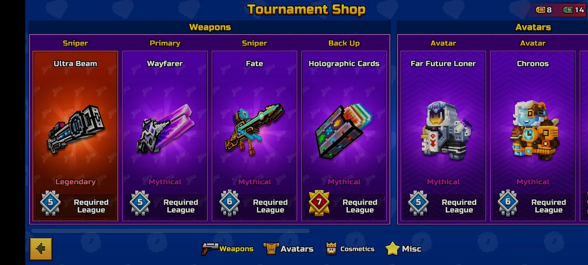 Tournament Shop | Pixel Gun Wiki | Fandom