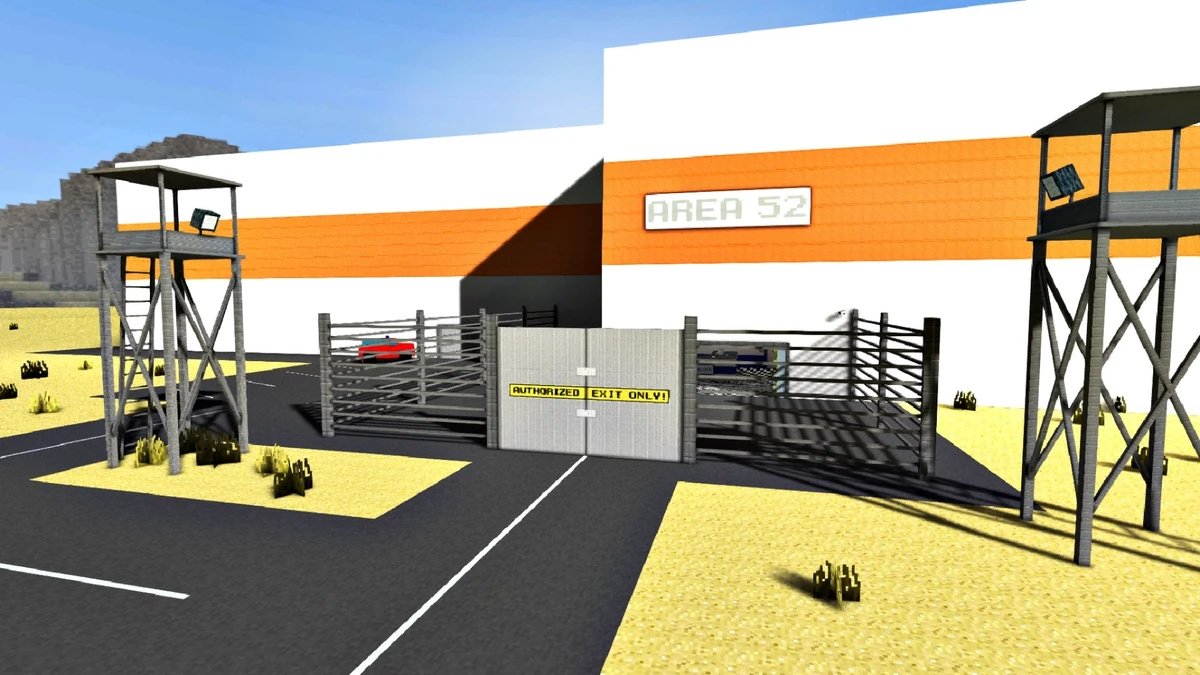 Area 52 (PG3D Campaign Map) | Pixel Gun Wiki | Fandom