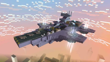 Minecraft Helicarrier Map
