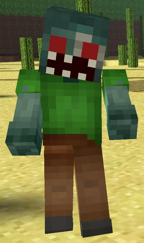 Blue Zombie | Pixel Gun Wiki | Fandom