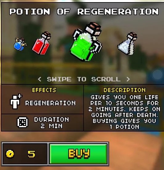 Potion of Regeneration | Pixel Gun Wiki | Fandom