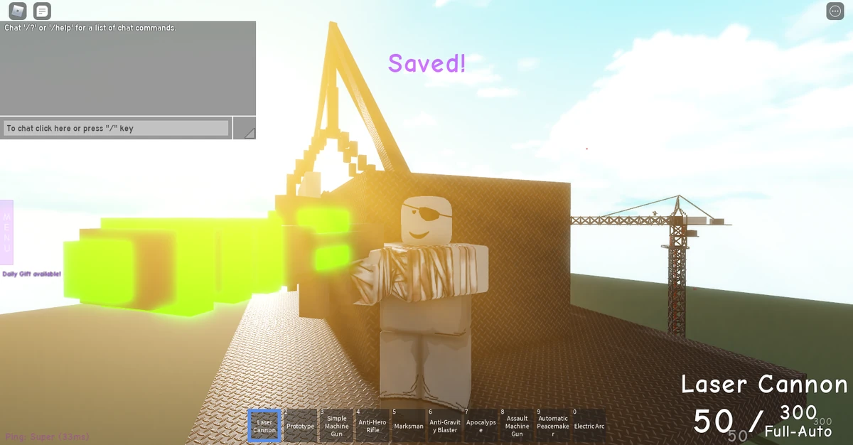 Laser cannon | Pixel gun weapons Wiki | Fandom