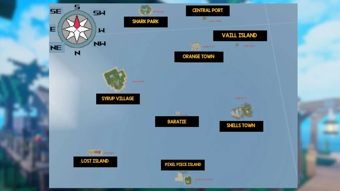 The Map | Pixel Piece Wiki | Fandom