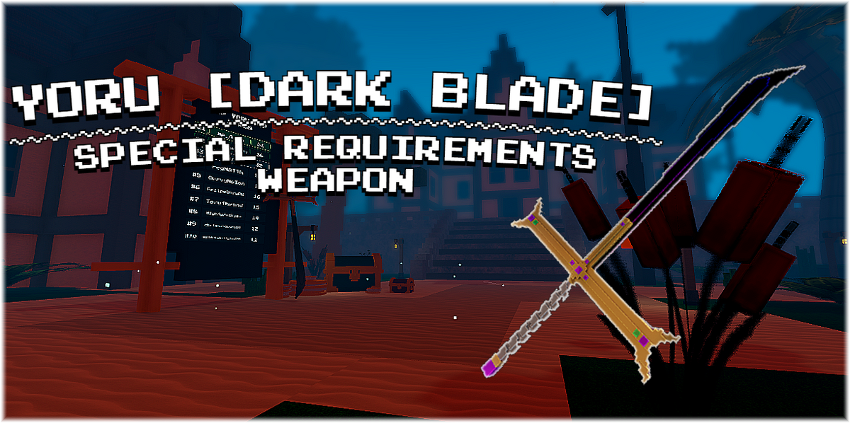 Dark Blade | Pixel Piece Wiki | Fandom