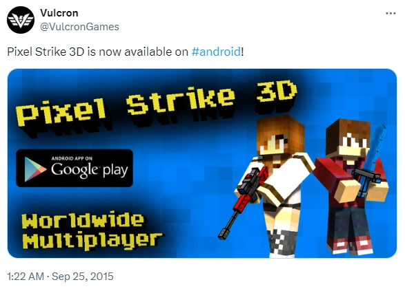 History of Pixel Strike 3D | Pixel Strike 3D Wikia | Fandom